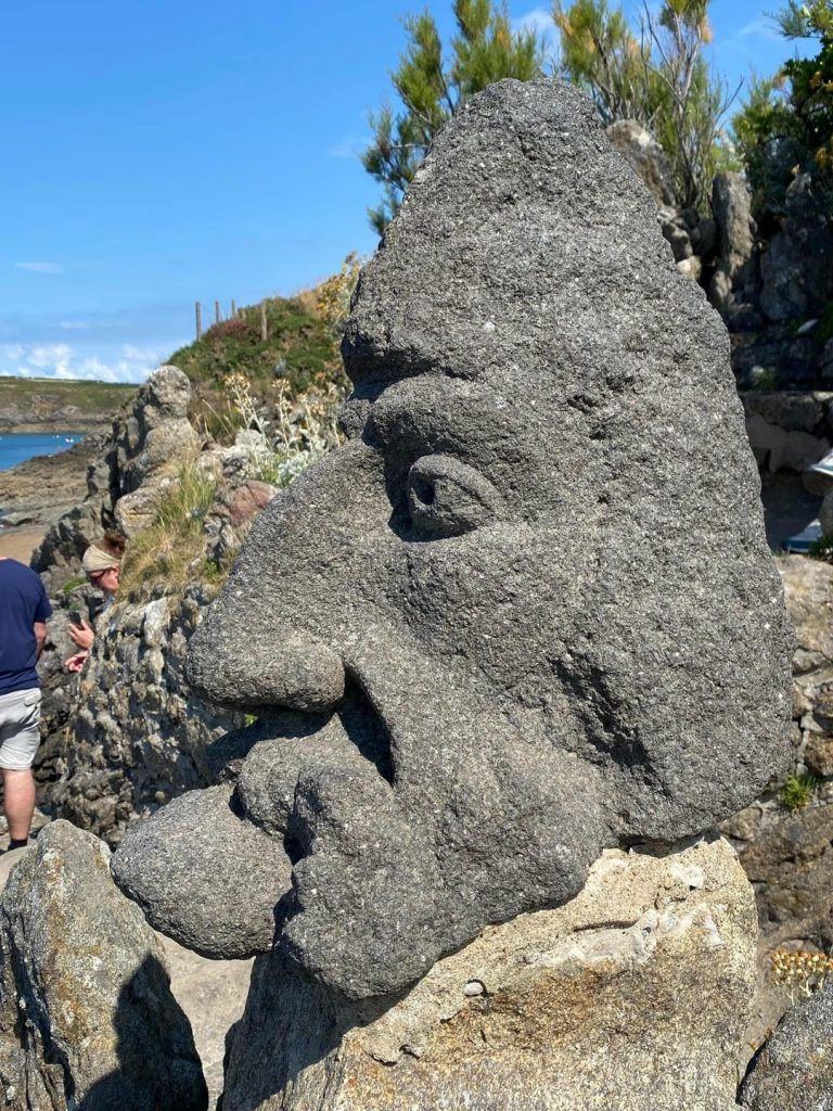[OC] Les Rochers Sculptés (the sculpted rocks) near St Malo, Brittany ...