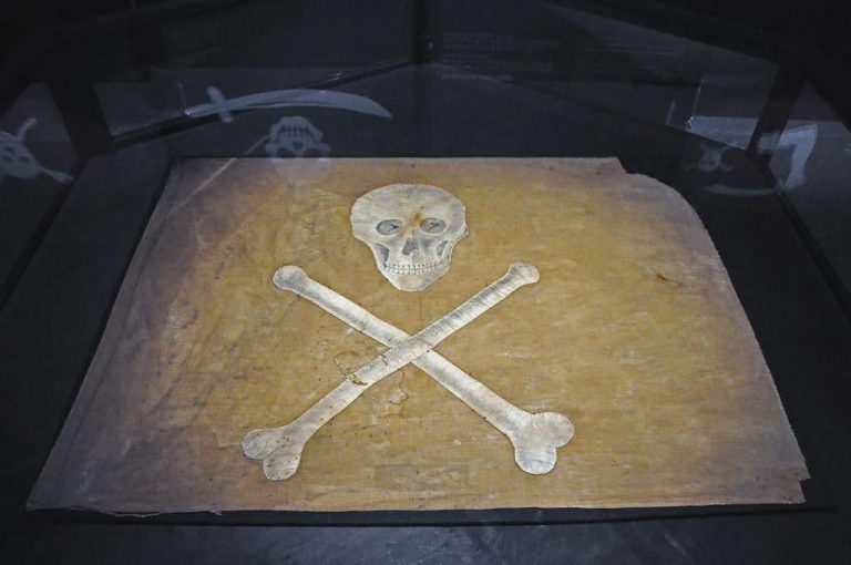 One of only two authentic old Jolly Rogers known in the world. This ...
